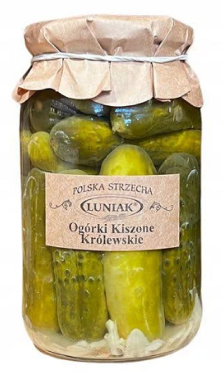 Kup OgÓrki Kiszone KrÓlewskie 710 g (410 g) - Luniak na arena.pl i ...