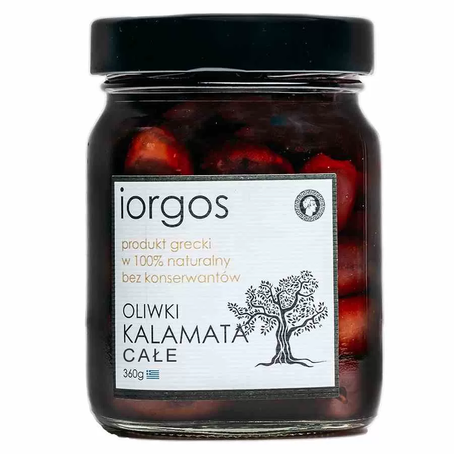 Kup Oliwki Kalamata Iorgos Całe Premium, 360g na arena.pl i ciesz się ...